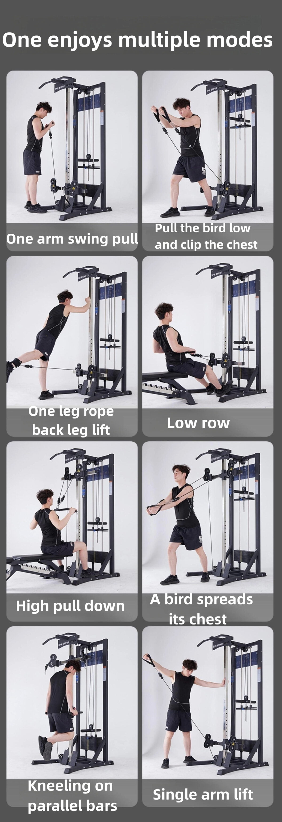 Cable Crossover Machine for Strength Training | HSE Fitness