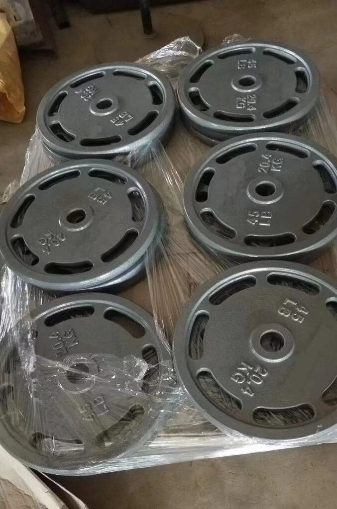 Commercial Fitness Equipment Pure Steel Plated Barbell Plates